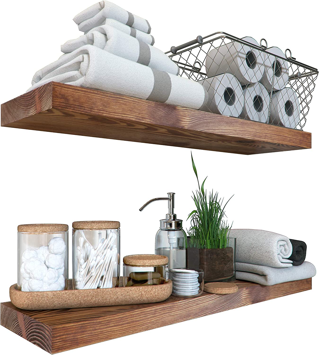 Top 10 Floating Wood Shelves Under $100