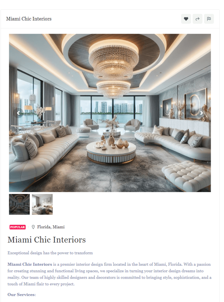 Interior Design Directory - Select Your Plan - Inside Decors
